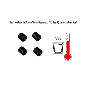 Kimalab 4-Pack Replacement for Cricut Maker / Cricut Machine Compatible, Rubber Wheel Mat Guide Rubber Roller/Wheel Pack Compatible with Cricut Accessories for Cricut Roller Repair