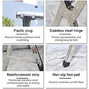 TORIBIO Clothes Drying Rack, 79 Inch Laundry Drying Rack Foldable, Space Saving Heavy Duty Stainless Steel Clothing Drying Rack with Windproof Hooks for Indoor Outdoor