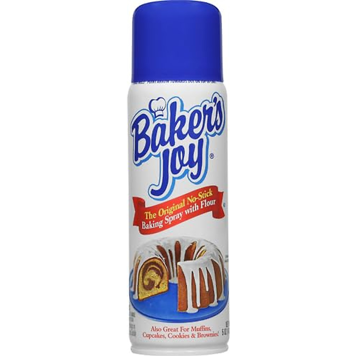 Baker's Joy The Original No-Stick Baking Spray with Flour 5 oz. Can