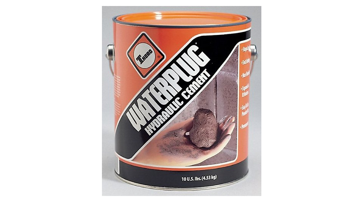 Waterplug Hydlc 10LB Hydraulic Cement for Water Leaks