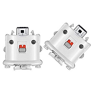 Machine-Ya Wii Motion Plus - External Remote Motion Plus Sensor Controller Wii U Motion Plus (White 2PCS)