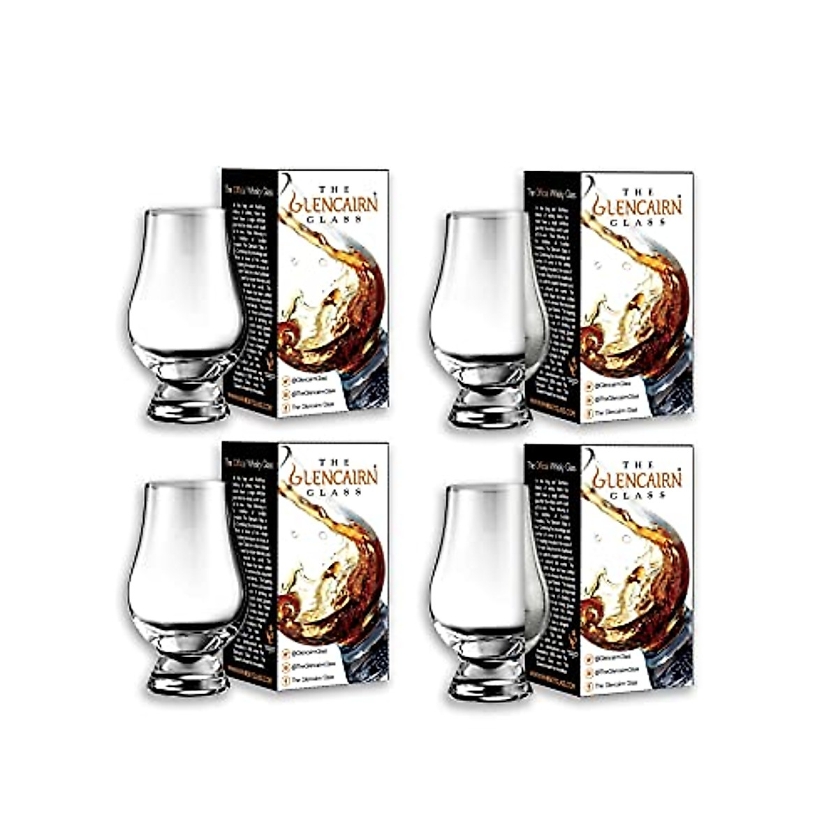 GLENCAIRN Whisky Glass in Gift Carton, Set of 4