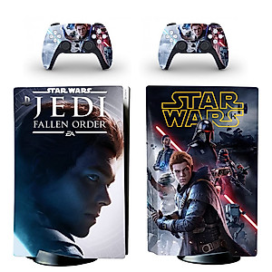 Oumaga Ps5 Stickers (Star Wars) Ps5 Star Wars Skins Stickers Decals Ps5 Star Wars Stickers