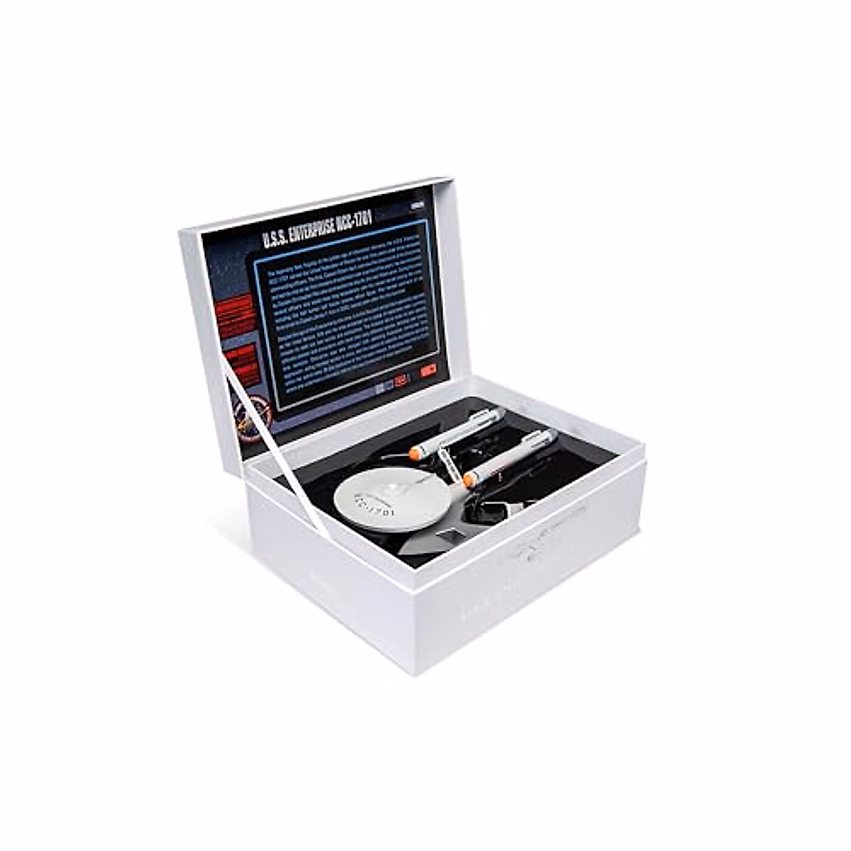 Corgi Diecast Spaceships - CC96610 Star Trek - USS Enterprise NCC-1701 (The Original Series) - Spaceship Toy Model, Collectible Space Toys for Adults & Kids, Rocket Ship Sci Fi Gifts