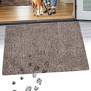 TTN Home Entryway Rug 24" x 36", Front Door Mat Indoor Entrance, Indoor Door Mat, Microfiber Rugs for Entryway, Entry Throw Rug with Rubber Backing Washable, Absorbent Door Mat, Muddy Mat for Dog