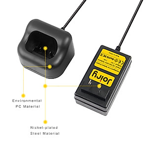 Joiry 7.4V Li-Ion Charger 902667 Compatible with Paslode 902654 902600 B20543A B20543 CF325LI 918000 IM250A Li Battery (Not for Ni-MH/Ni-Cd Battery)