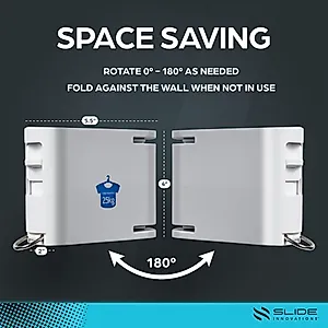 Retractable Clothesline Indoor Outdoor Clothes Line, Heavy Duty Clothes Drying Laundry Line, Wall Mounted Clothes Drying Rack Clothing, Retracting 34 Windproof Hanging Holes Laundry Drying