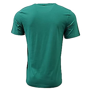Nike Men's Sportswear Swoosh T-Shirts (X-Large, Green/Light Green Swoosh)