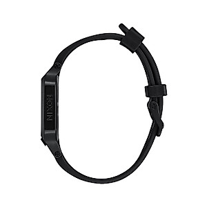 NIXON Heat A1320 - Digital Watch for Men and Women - 100M Water Resistant Exercise Workout - Custom 38 mm LCD Display, 20mm PU Band