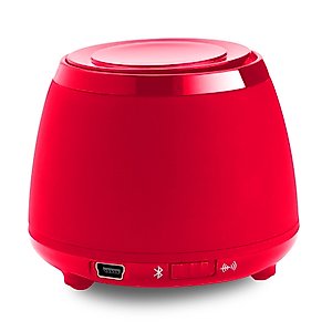BLKBOX Wireless Bluetooth Speaker POP360 Hands Free Bluetooth Speaker - for iPhones, iPads, Androids, Samsung and All Phones, Tablets, Computers (Rockin' Red)