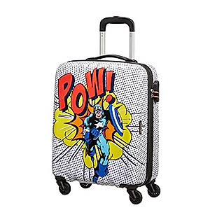 American Tourister, hand luggage, Multicolored (Captain America Pop Art), S (55 cm-36 L)