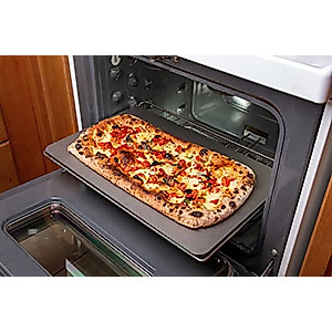 Darebuilt Metal Works Pizza Steel 22 inch x 14 - Durable Stone For Oven or Grill- Baking and Bread, Griddle Cooking (22 1/4 )