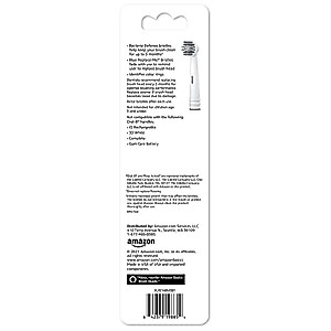 Amazon Basics Flossing Replacement Brush Heads, 3 Count, 1-Pack (Fits most Oral-B Electric Toothbrushes) (Previously Solimo)