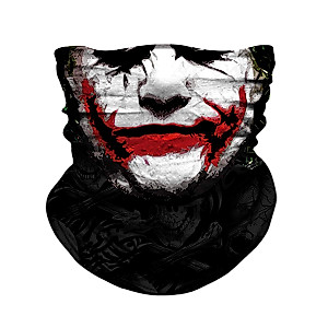 Skull Face Mask Bandanas, Neck Gaiter, Headwear, Magic Scarf, Headband for dust Sun Wind