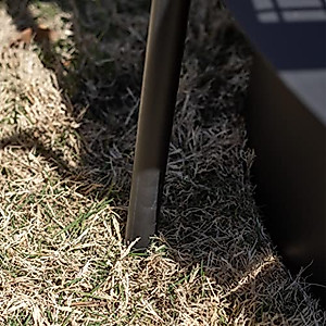 TITAN GREAT OUTDOORS Adjustable Swivel Grill, Steel Mesh Cooking Grate with Spike Pole, Open Fire BBQ Camping Gear