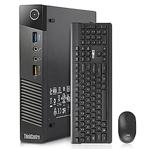 Lenovo ThinkCentre M93 Tiny Desktop Refurbished PC, Intel Core i7-4785T up to 3.2GHz, 16GB RAM, New 1TB SSD, WiFi, Bluetooth, Windows 10 Pro (Renewed)