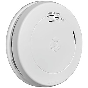 First Alert SCO7CN Combination Smoke and Carbon Monoxide Detector with Voice and Location, Battery Operated , White