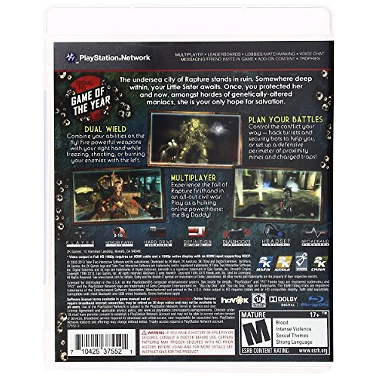 Bioshock 2 - Playstation 3