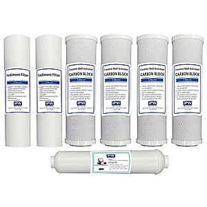 Watts Compatible Premier WP500024, 7 Annual Pack Replacement Filter Kit