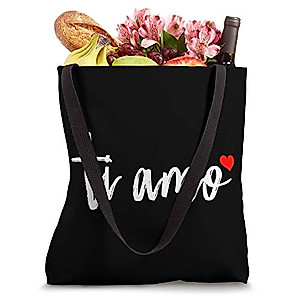Ti Amo italiano I Love You Valentine's Day Relationship Tote Bag