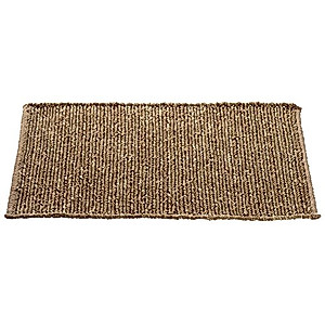 HF by LT Sophia Braided Seagrass and Jute Doormat, 18 x 30 inches, Durable and Sustainable Handwoven Seagrass and Jute, Static Free, Beige