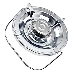 INOOMP Liquefied Gas Burner Single Burner Propane Stove Camping Stove Burner Camp Stove Mini Wood Portable Gas Stove Small Gas Stove Portable Travel Butane Stove Middle East Zinc Alloy