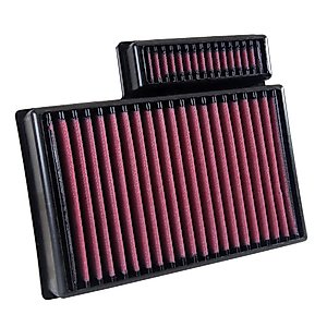 K&N Engine Air Filter: High Performance, Premium, Washable, Replacement Filter: Fits 2015-2019 Ford Transit (150, 250, 350), 33-5024