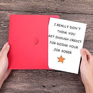 Boss Gifts for Women Men Thank You Gifts for Boss Coworker Gifts for Him Her Farewell Going Away Goodbye Card for Boss Coworker Leader Supervisor Mentor Employee Boss Appreciation Day Birthday Card