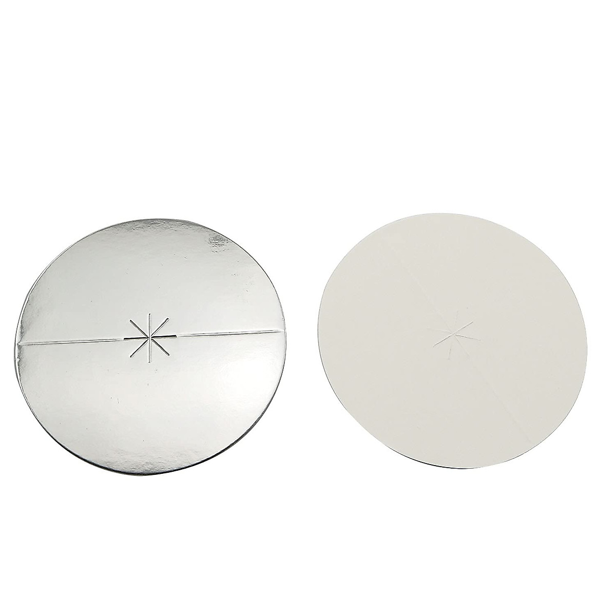 YHXiXi Paper Candle Bobeche 30PCS Paper Candle Holders Drip Protectors for Church Service Vigil Candles