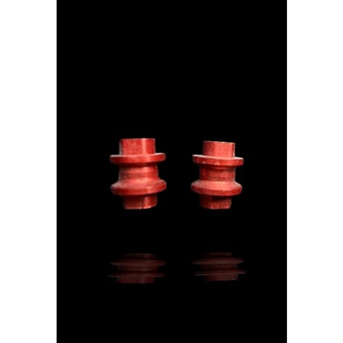 Holiday Red, Aluminum Barrel Bushings Compatible For Benchmade Mini/Full Size Bugout 2pc MADE IN USA