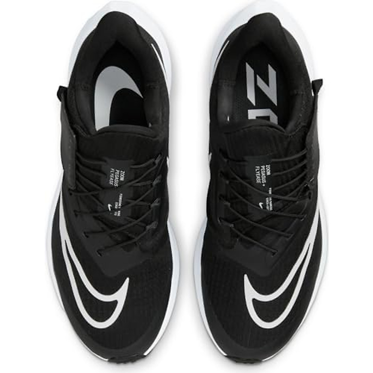 NIKE Women's Sneaker, Black White Dk Smoke Grey, 7.5