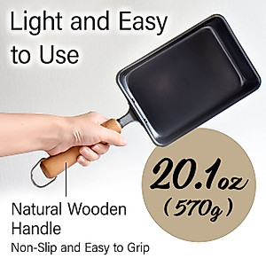 Japanese Iron Tamagoyaki Omelette Pan, Egg Pan Skillet, Light and easy to use, Made in Japan【YAMASAN】