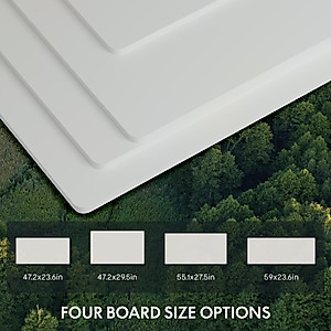 FLEXISPOT Stand Up Desk 3 Stages Dual Motor Electric Standing Desk 48x30 Inch Whole-Piece Board Height Adjustable Desk Electric Sit Stand Desk(White Frame + White Desktop, 2 Packages)