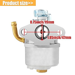 QAZAKY Carburetor Compatible with Toro 38624 38629 38629C 38637 38637C 38639 38639C Snowthrower Snow Thrower