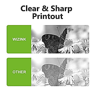 WIZINK 62 XXL Black Ink Cartridge for Remanufactured Printer Ink Cartridges 62xl 62 XXL Ink Cartridges for HP Envy 5540 5640 5660 7644 7645 OfficeJet 5740 8040 Printer (1 Black)