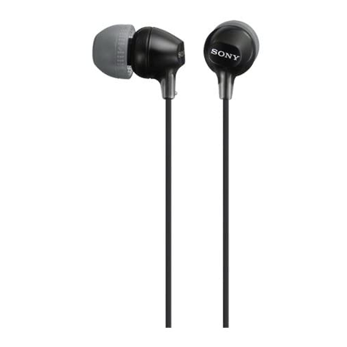 Sony MDR-EX15AP Earphones with Smartphone Mic and Control - Black