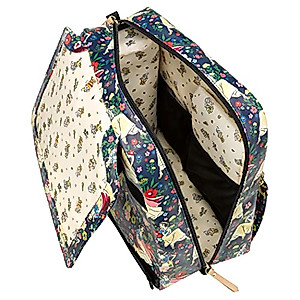 Petunia Pickle Bottom Meta Backpack, Disney Snow White's Enchanted Forest, Unisex Laptop Backpack, Compact yet Spacious, with Padded Straps and Accessory Pockets