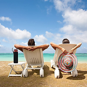 candygirlft Water Bottle Carrier Bag 25oz, Water Bottle Holder, Water Bottle Sleeve, Neoprene Portable Insulated Water Bottle Sling Holder Bag 750ml for Men Women Hiking,Black (25 oz-1pack)