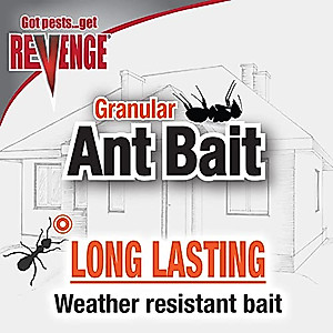 REVENGE Ant Bait Granules, 1.5 lb. Ready-to-Use Weather Resistant Formula, Kills Entire Colony of Ants Indoors & Outdoors