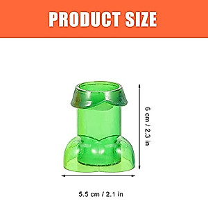 HOLIDYOYO 6Pcs Funny Wine Glass 𝐏𝐞𝐧𝐢š Shape Whiskey Glasses Champagne Glasses Wine Cup Novelty Drinking Cup Decoration for Bars Night Clubs