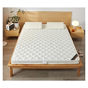 Generic Queen Mattress Topper, Natural Coir Mattress Coconut Palm Mattress Pad Hard Coir Palm Folding Mattress Natural Latex Coir Mixed Materials Mattress (Color : Style 2, Size : 71 * 78.7in*4in)