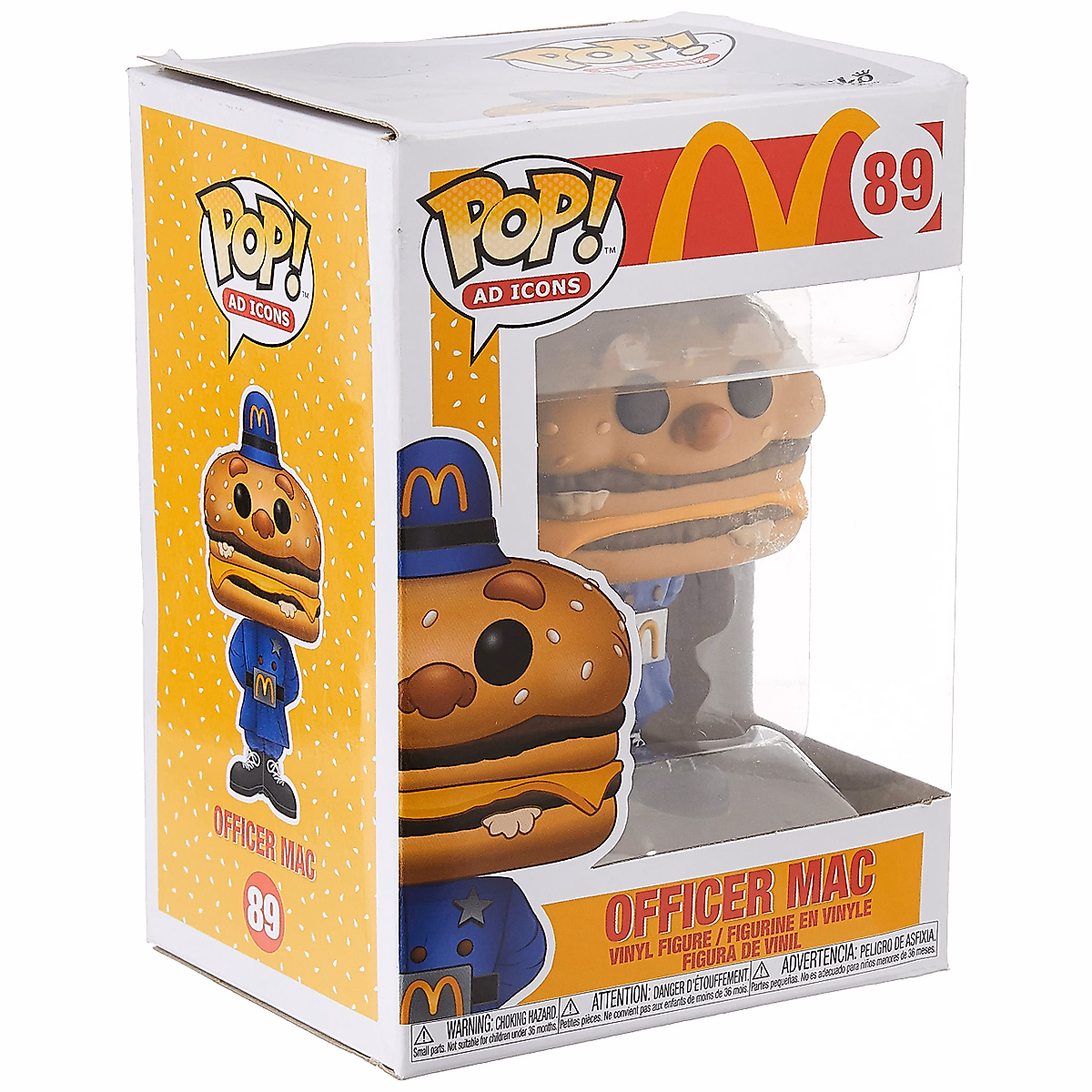 Funko Pop! Ad Icons: McDonald's - Officer Big Mac, Multicolor (45726)