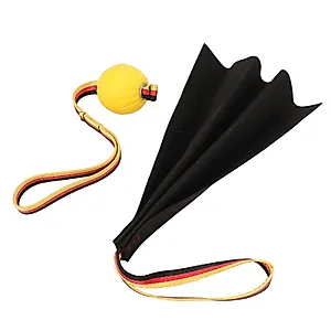 JOROBURO Leather Bite Rag, Multifunctional Tear Resistant Interactive Dog Training Bite Rag, Biting Toy Pet Bite Toy Training Toy Tug Puppy Bite Rag for Large Dog Breeds