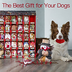 HUASONG Squeaky Football Dog Toys for Aggressive Chewers: Non-Toxic Natural Rubber Puppy Chew Ball with Squeaker, Almost Indestructible and Durable Pet Toy for Medium and Large Breed