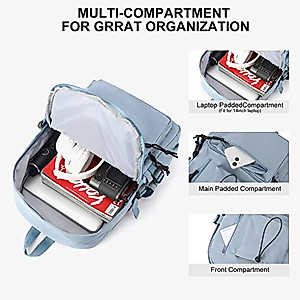 Backpack for Women Lightweight Durable BackpackTravel Rucksack Casual Daypack For Men Women Fit 14 Inch Laptop Backpacks