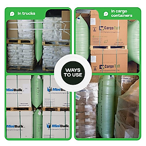 IDL Packaging 36" x 48" Dunnage Airbags, Woven Polypropylene, Level 1 (Pack of 1) – Fill The Void in Trucks and Intermodal Shipments, Reusable – Cargo Securing Solution for Container Stuffing