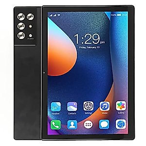 Gaeirt 10.1 Inch Tablet, 2 in 1 Tablet 5G WiFi 8MP Front 16MP Rear 100‑240V 8GB RAM 256GB ROM 8 Core CPU for Office (US Plug)