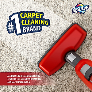 Resolve Pet Hair Eliminator Carpet Cleaner & Vacuum booster, 18 Oz