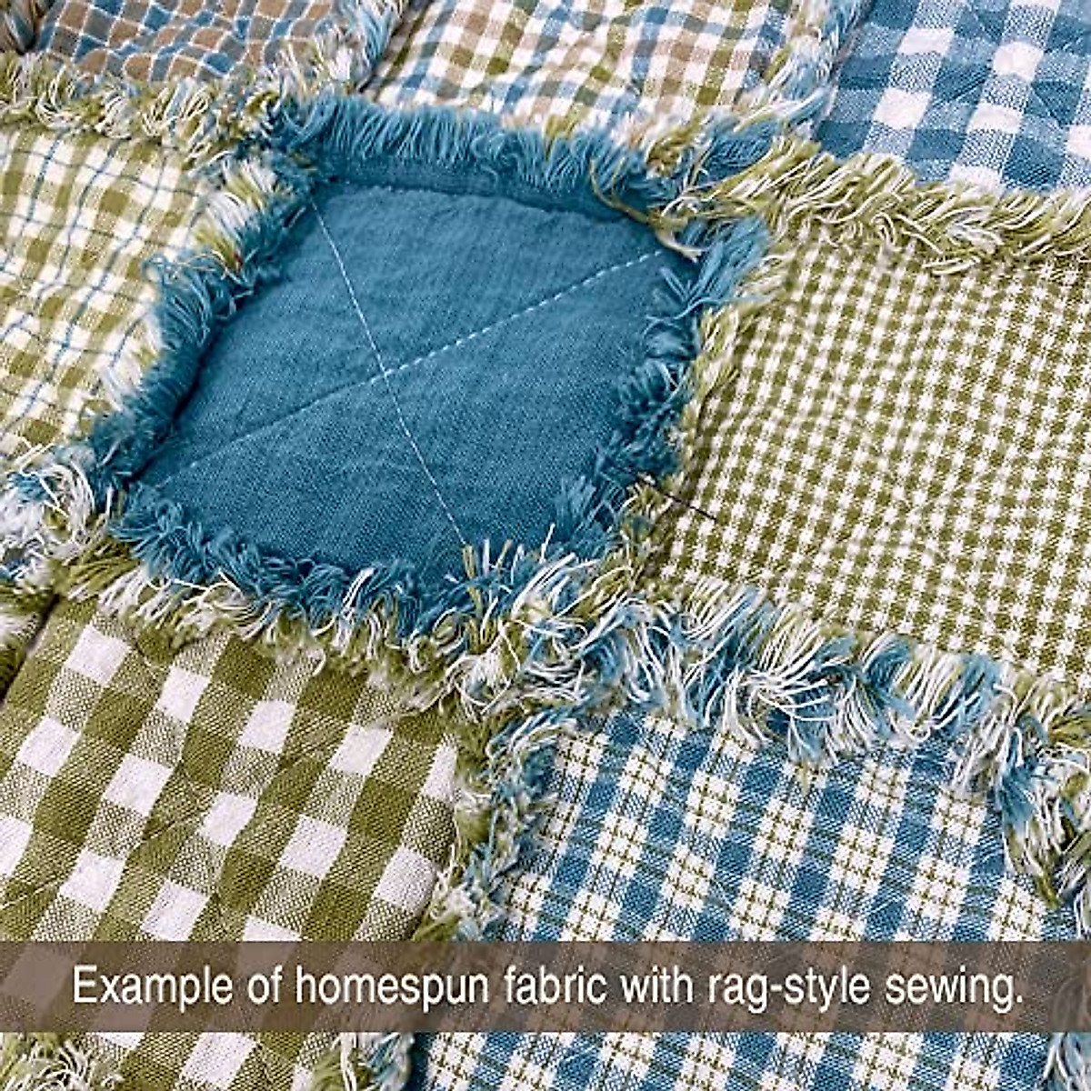 40+ Bluegrass Charm Pack, 5 inch Precut Cotton Homespun Fabric Squares by JCS