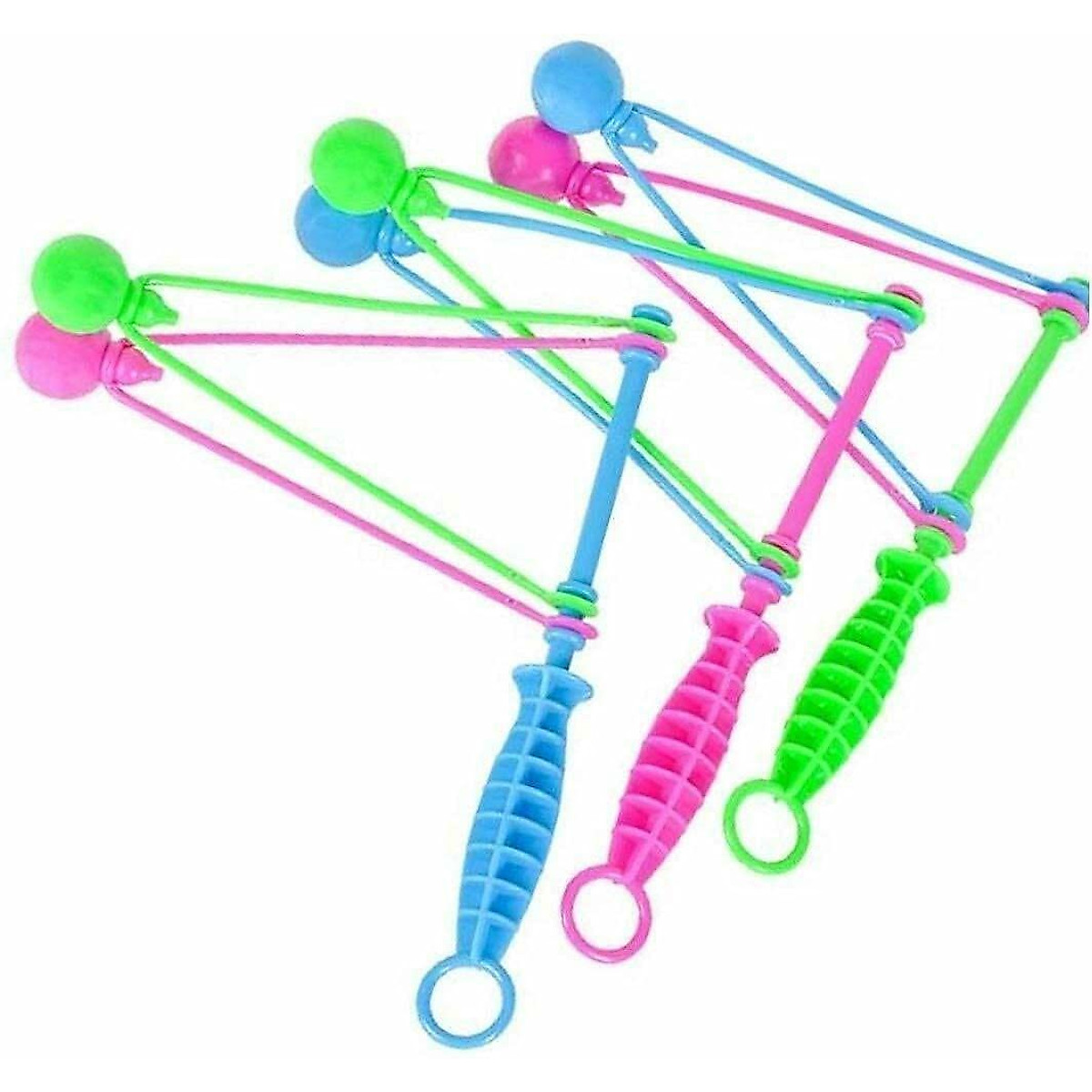 Zugar Land 12 Large 8" Neon Clackers - Perfect Noisemakers for Parties, Sporting Events, Graduation Celebrations, Birthday Surprise Party or any other Noise Requiring Occasion!